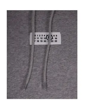 MAISON MARGIELA Drawstring Raw-hem Hoodie