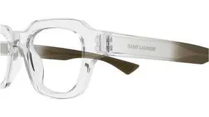 Saint Laurent Square Frame Glasses - White