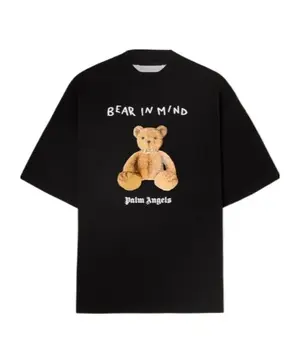 Palm Angels Bear Print T-shirt - Black