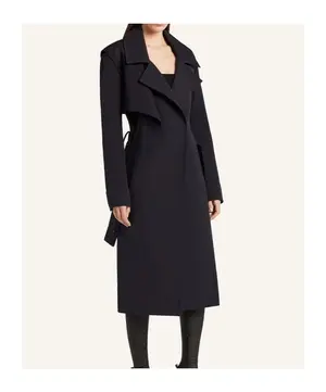 COURREGES Twist Trench Coat