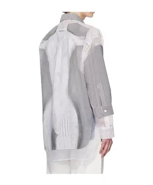 JEAN PAUL GAULTIER Striped Pattern Shirt