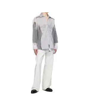 JEAN PAUL GAULTIER Striped Pattern Shirt