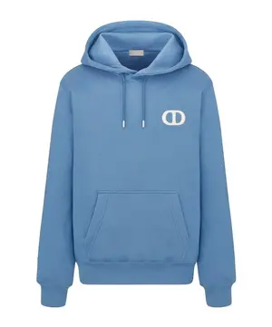 Dior Dior CD Icon Hooded Sweatshirt Blue