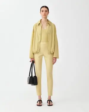 Fabiana Filippi Slim Fit Stretch Poplin Trousers