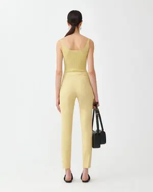 Fabiana Filippi Slim Fit Stretch Poplin Trousers