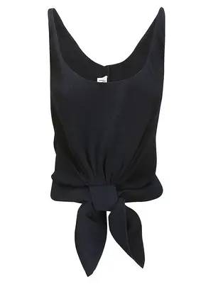 J.W.ANDERSON Knotted Strap Top - Blue