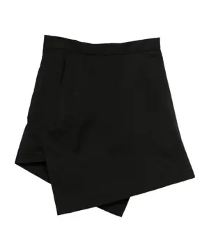 VIVIENNE WESTWOOD Asymmetric High-waisted Mini Skirt - Black