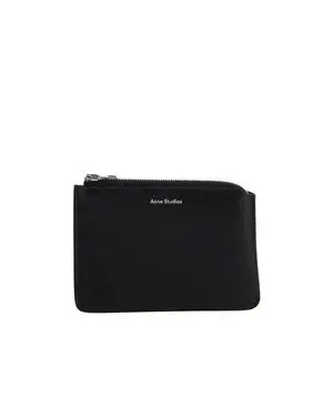 Acne Studios Embossed Logo Wallet - Gray
