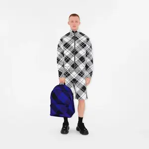 Burberry Shield Checkered Backpack