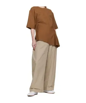 Studio Nicholson Vichy Top - Brown