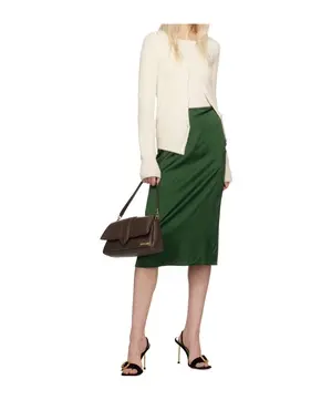Jacquemus La Maille Pau Long-sleeved Knitted Cardigan - White