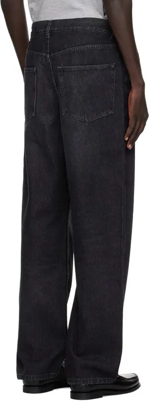 A.p.c. High-rise Wide-leg Jeans - Black