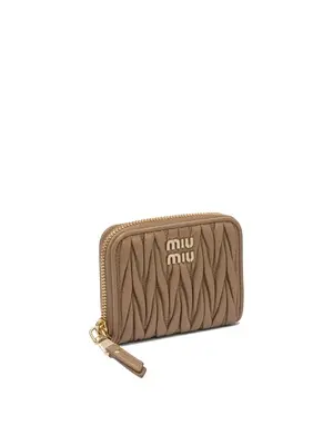 Miu Miu Matelassé Coin Purse