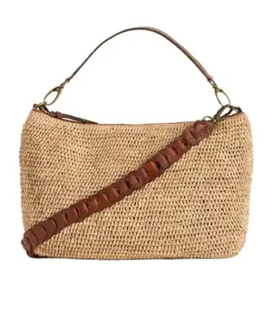IBELIV Mihaja Raffia Shoulder Bag
