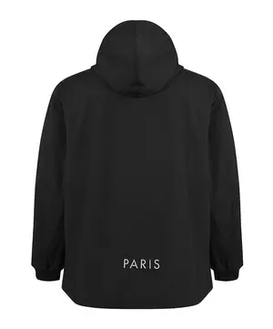 Kenzo Logo Print Hooded Windbreaker