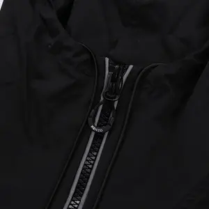 Kenzo Logo Print Hooded Windbreaker
