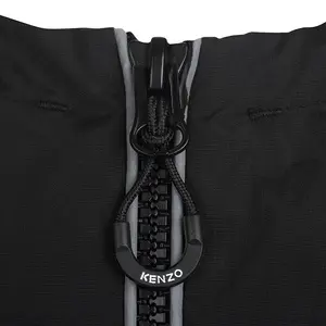 Kenzo Logo Print Hooded Windbreaker
