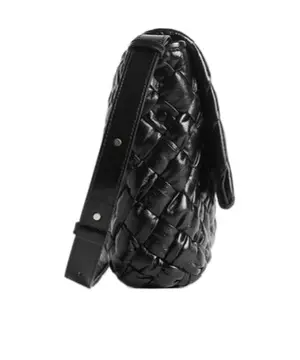 Bottega Veneta Woven Messenger Bag