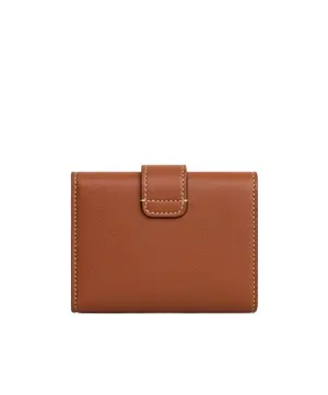 Celine Fine Strap Wallet Nino In Supple Grained Calfskin