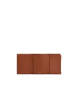 Celine Fine Strap Wallet Nino In Supple Grained Calfskin