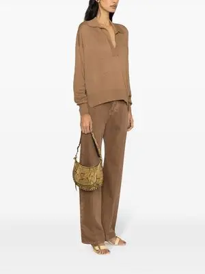 Isabel Marant Étoile Lapel Long Sleeve Sweater