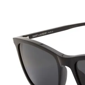 Saint Laurent Square Frame Sunglasses - Black