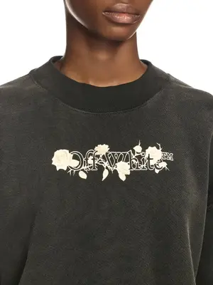 Off-White Bookish Roses Sweatshirt