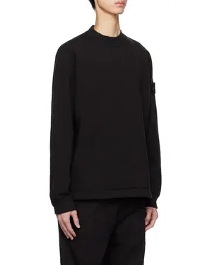 Stone Island Compass Patch Crewneck Jumper