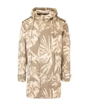 Saint Laurent Graphic Print Parka