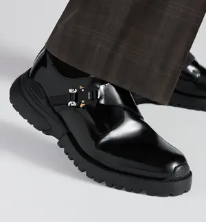Dior Buckled Monk Strap Shoes