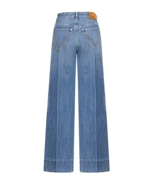 Bottega Veneta Mid-rise Palazzo Jeans
