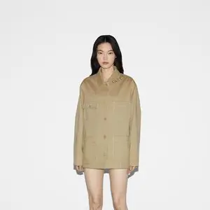Gucci Logo Patch Pocket Jacket