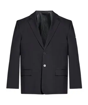 Balenciaga Collared Button-up Blazer