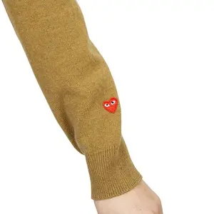 Play Comme Des Garcon Long-sleeved Cardigan