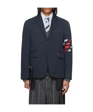 Thom Browne 4-bar Single-breasted Blazer - No