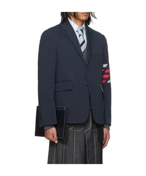 Thom Browne 4-bar Single-breasted Blazer - No