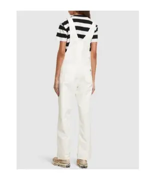 Carhartt Straight Jumpsuit With Adjustable Straps And Logo Detail