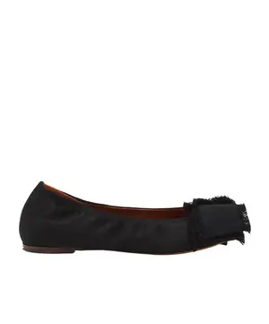 LANVIN Bow Detailed Ballet Flats