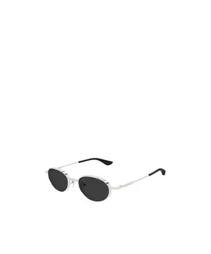 Alexander McQueen Oval Frame Sunglasses