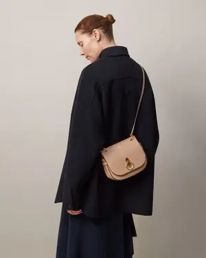Mulberry Small Amberley Shoulder Bag - Nude