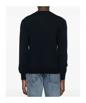 Tagliatore Marley Crewneck Knitted Jumper - Black