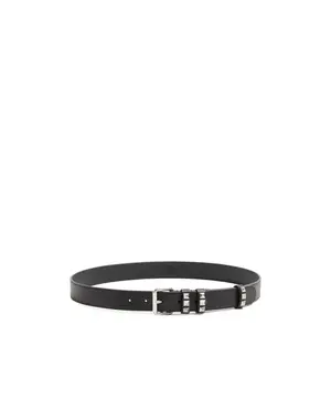 Valentino Garavani Rockstud Buckled Belt - Black