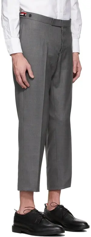 Thom Browne Slim-cut Single-breasted Suit - Medium Gray