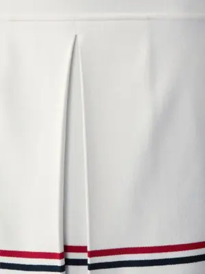 Thom Browne Striped Trim Polo Dress
