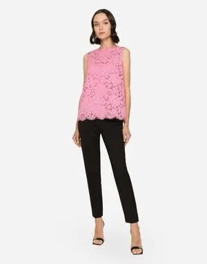 Dolce & Gabbana Gabardine Pleated Pants