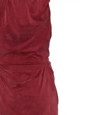 VIVIENNE WESTWOOD Mini Ginnie Jersey Dress - Red