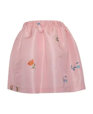 Red Valentino Printed Floral Skirt