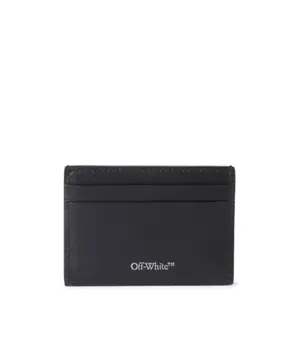 Off-White Jitney Quote Card Holder - Black