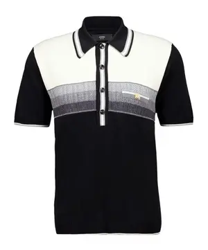 Amiri Short Sleeve Polo Shirt