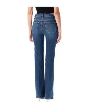 FRAME High-waist Flared Jeans